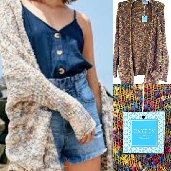 Hayden | Sweaters | Nwt Hayden Los Angeles Cozy Knit Cardigan In ...